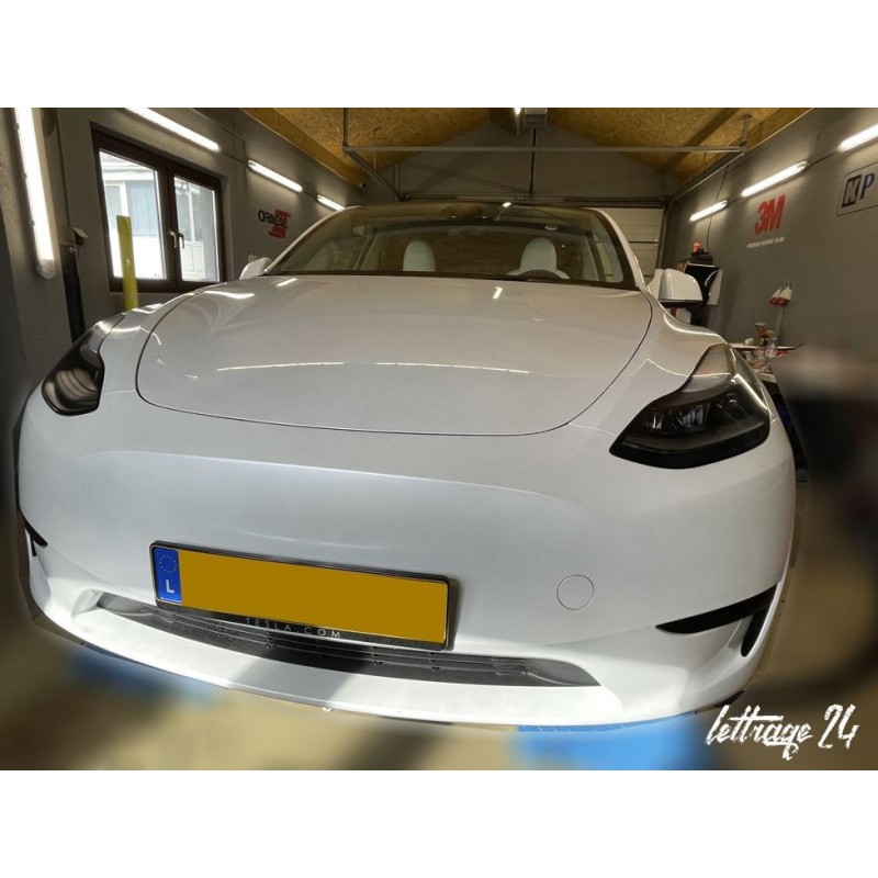Tesla Model Y front bumper decal / Calandre look model S